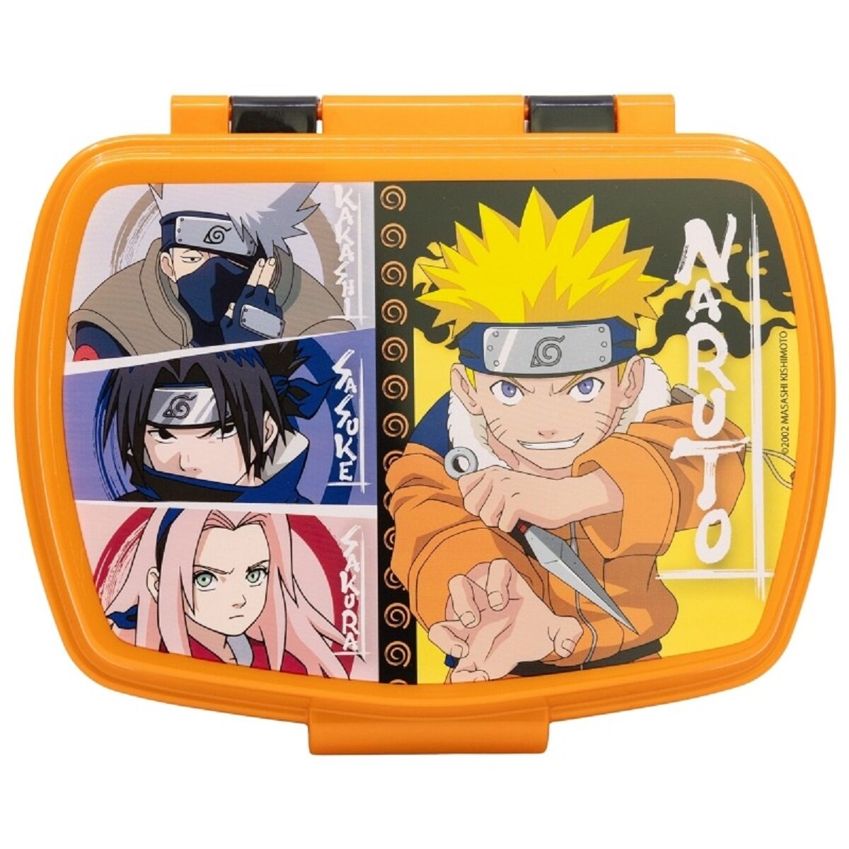 Naruto Kinder Brotdose – Lunchbox Pausenbox Schulbrotbox – COFI STORE